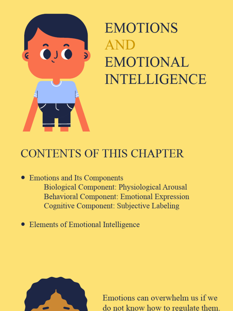 Three Components of Emotions Explained | PDF | Self-Improvement
