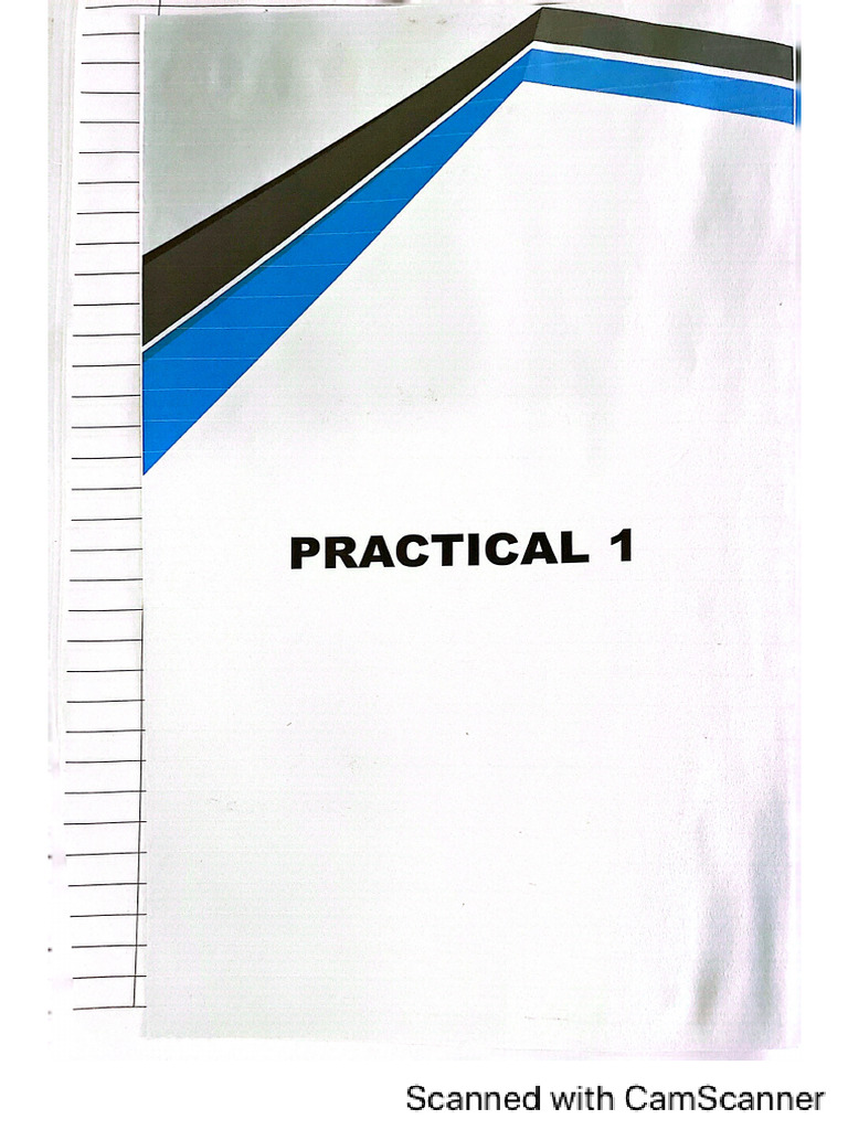 Practical 1 Electrical Machine Control | PDF