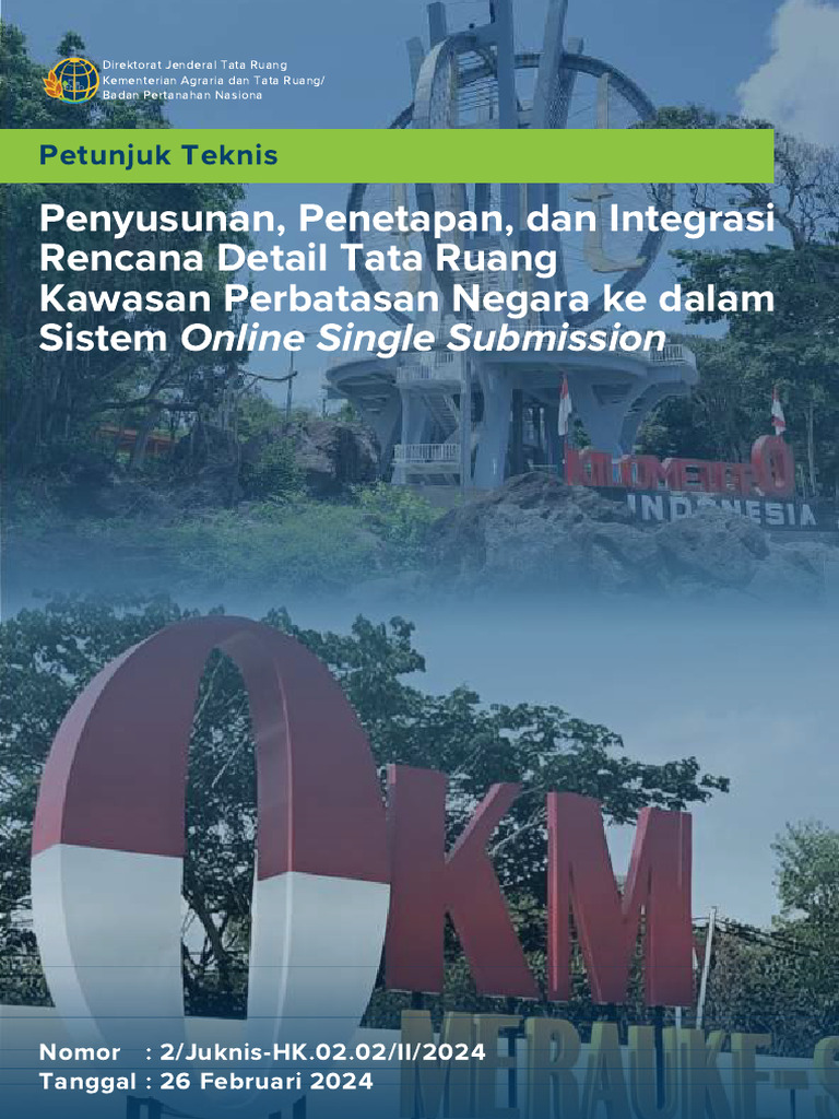 Juknis Penyusunan Penetapan Dan Integrasi RDTR KPN Dalam Sistem OSS (1 ...