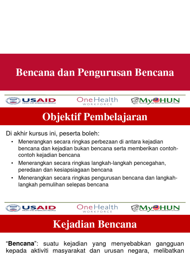 Bencana Dan Pengurusan Bencana | PDF