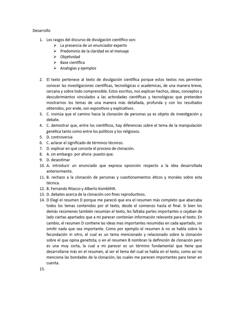 Texto de Divulgacion Cientifico | PDF Texto de Divulgacion Cientifico | PDF