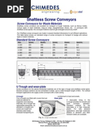 Screw Conveyor Excel Calculation | PDF | Electrical Engineering ...