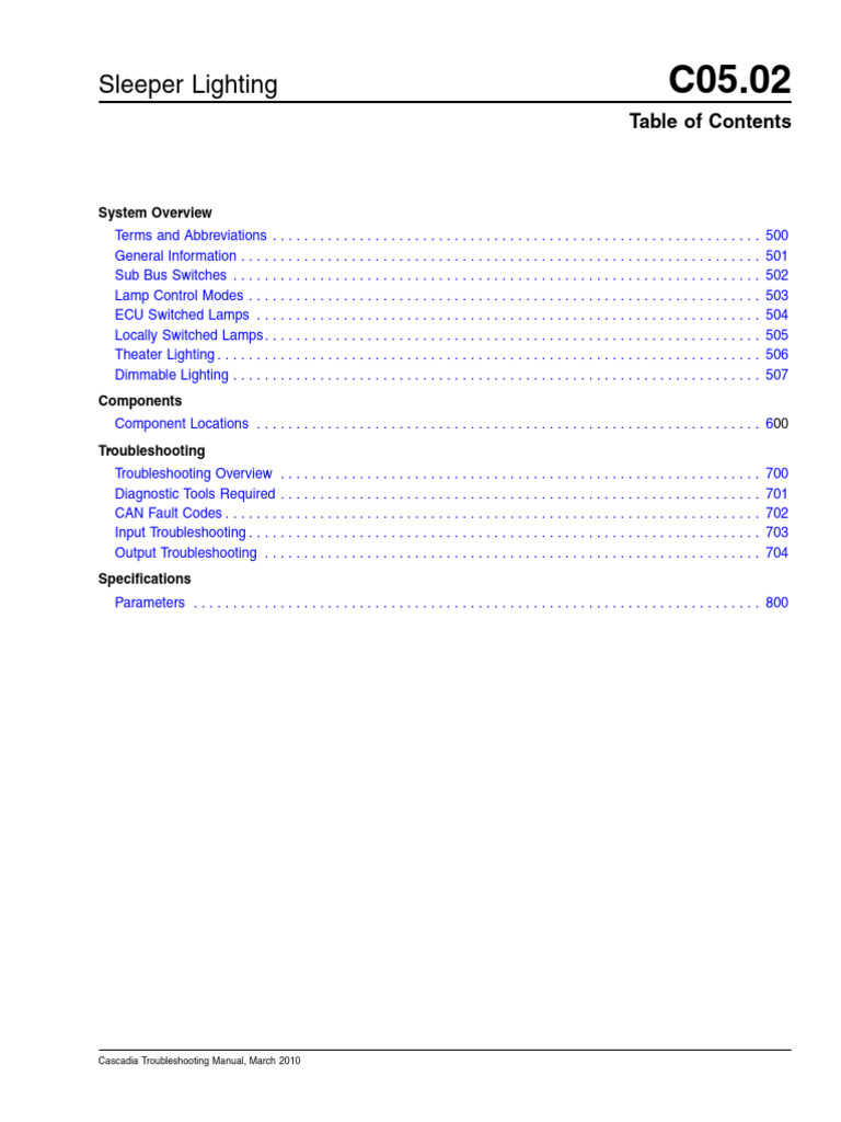 Sleeper Lighting | Download Free PDF | Switch | Lighting