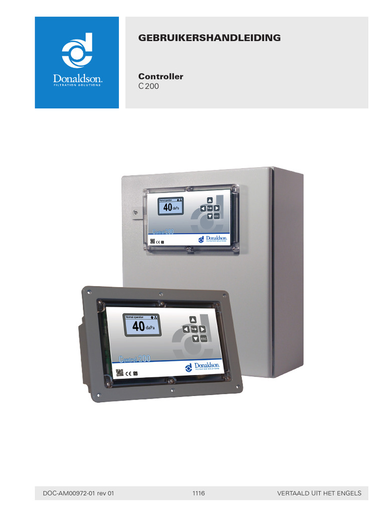 IOM - C200 Pulsecontroller | PDF