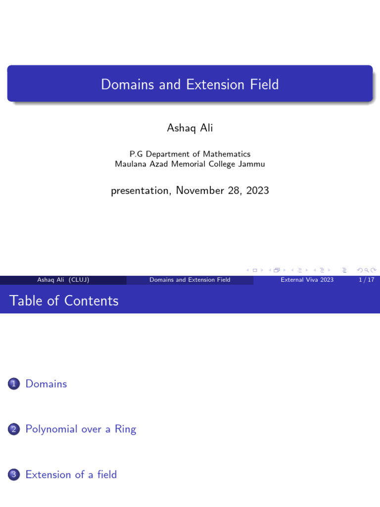 Algebra | PDF | Field (Mathematics) | Polynomial