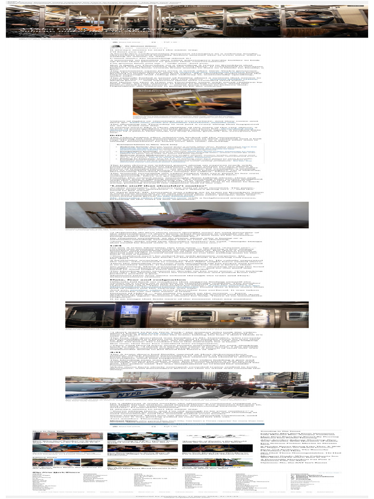 NYC Subway Shooting Video Captures The City's Gravest Problems ...