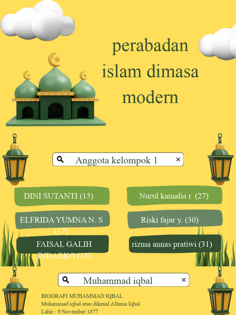 Biografi Tokoh Islam Modern | PDF