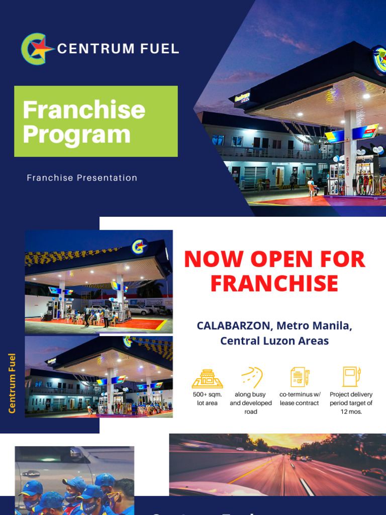 Brochure - Centrum Fuel Station 2023 | PDF | Franchising | Filling Station