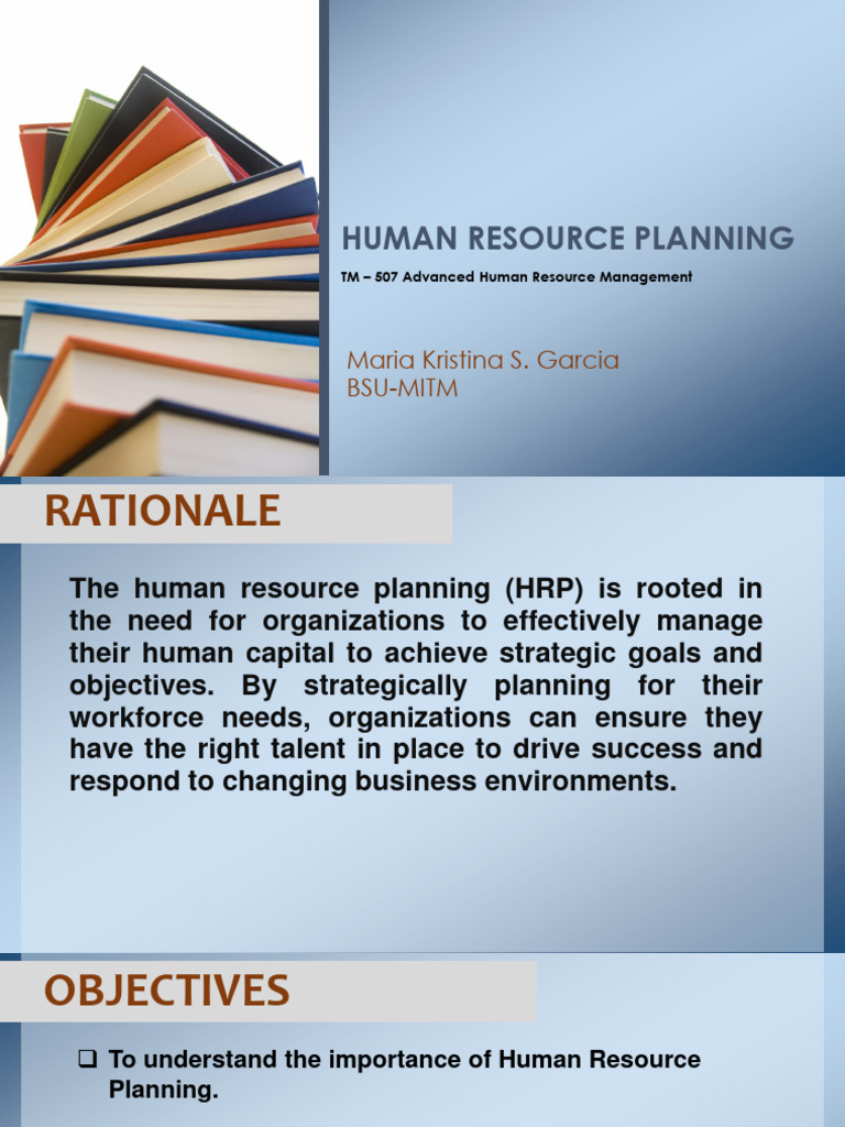 Maria-Kristina-Garcia-HUMAN-RESOURCE-PLANNING | PDF | Human Resources ...