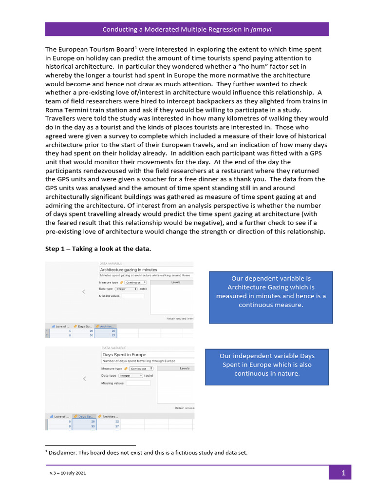Simple+Moderation+in+JAMOVI+-+v 3 +-+10 7 21 | PDF | Dependent And Independent Variables ...