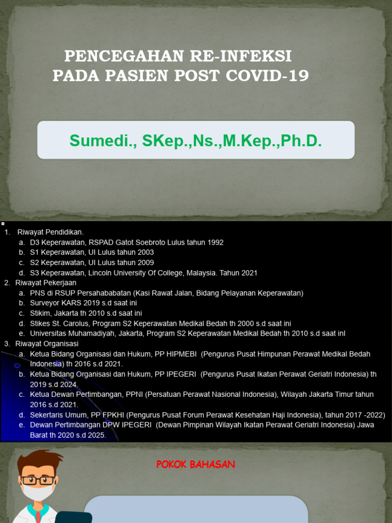 Memahami Cara Pencegahan Re-Infeksi Covid-19 Pada Pasien Post Covid-19 ...