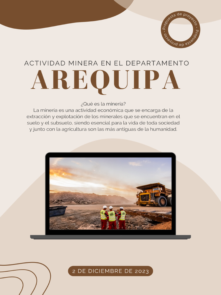 Actividad Minera | PDF