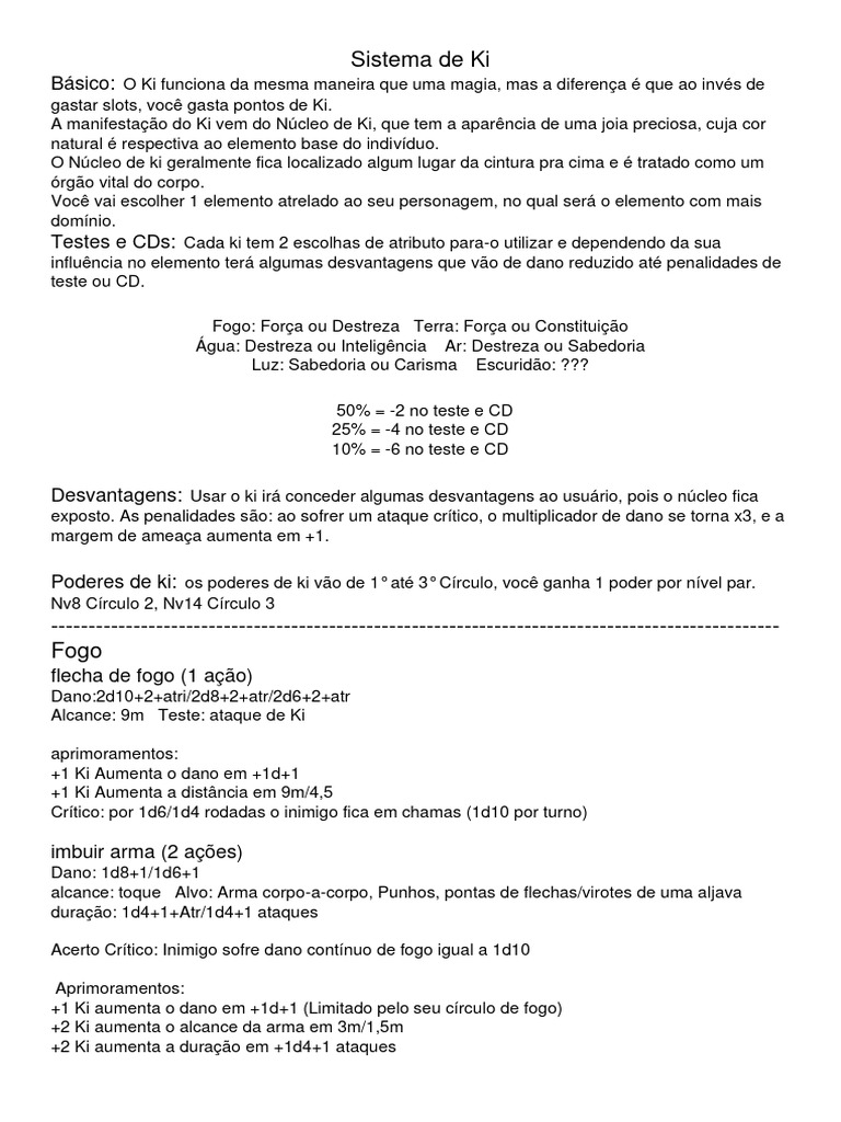 Sistema de Ki: Básico | PDF | Kernel (sistema operacional)