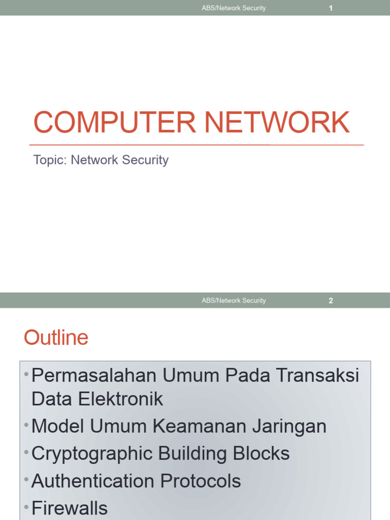 Week14 Computer Network NetworkSecurity | PDF