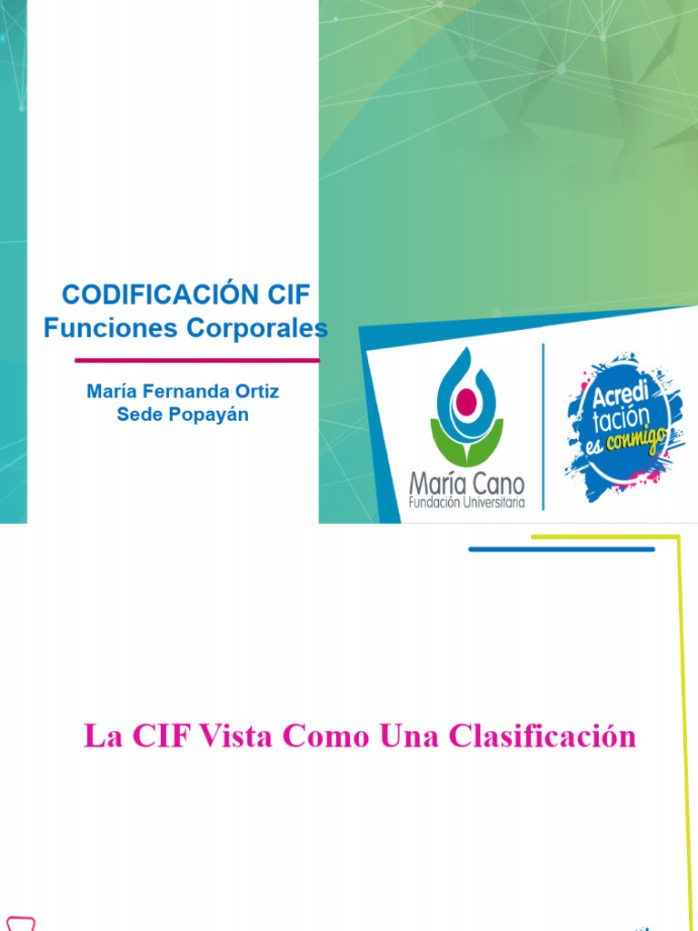 Presentación 3 CIF | PDF