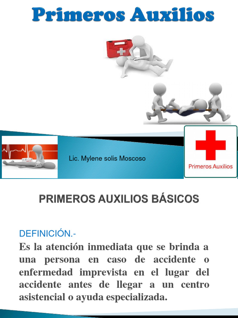 primeros auxilios | PDF | Reanimación cardiopulmonar | Herida