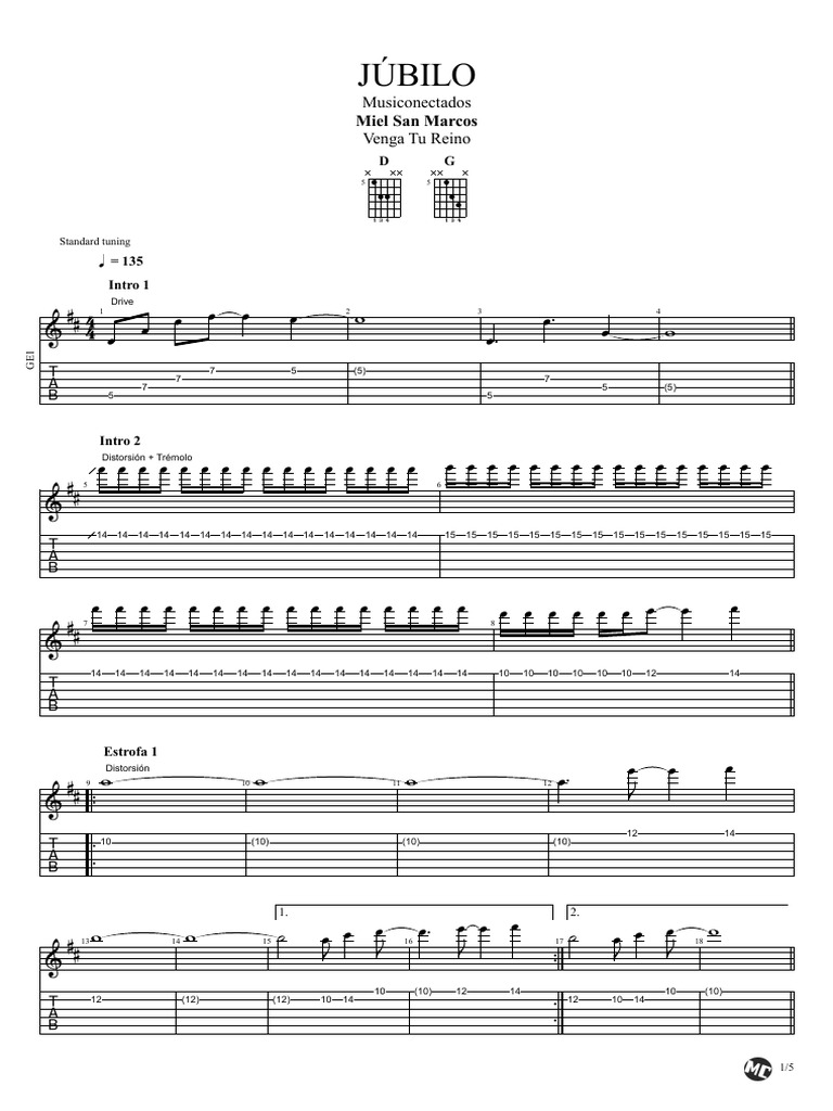 Júbilo - Miel San Marcos (GE1) | PDF