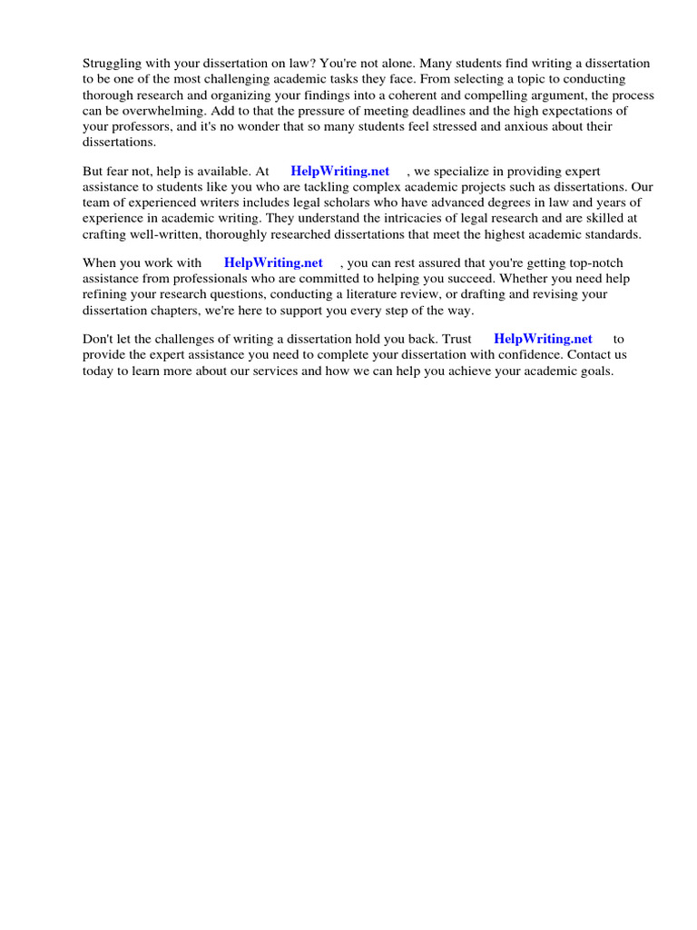 Dissertation Questions Law | PDF | Thesis | Rights