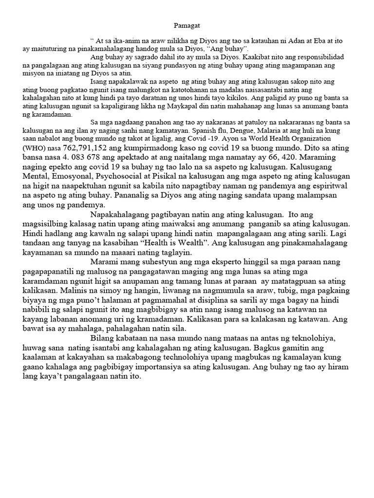 Science Feature Writing Tagalog | PDF