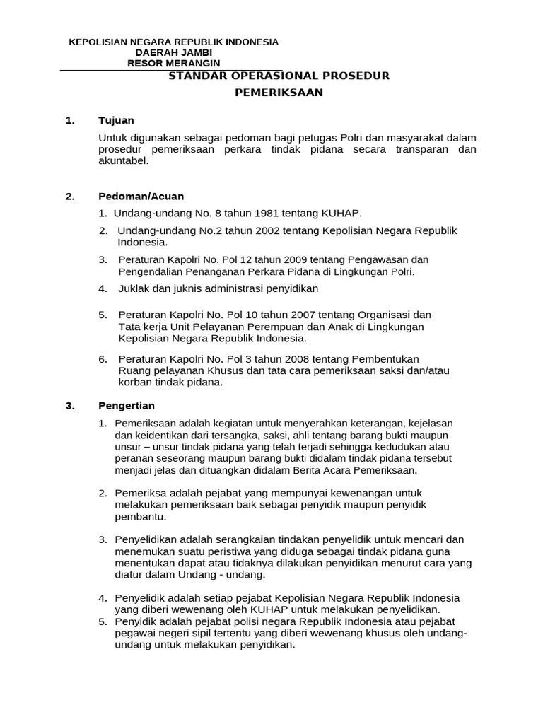 Sop Pemeriksaan Ppa | PDF