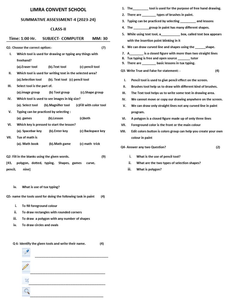 Computer Class 2 | PDF