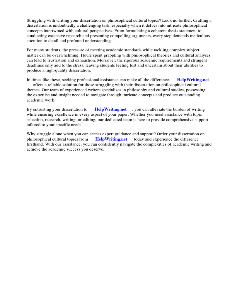 Exemple Dissertation Philo Culture | PDF | Thesis | Scribd