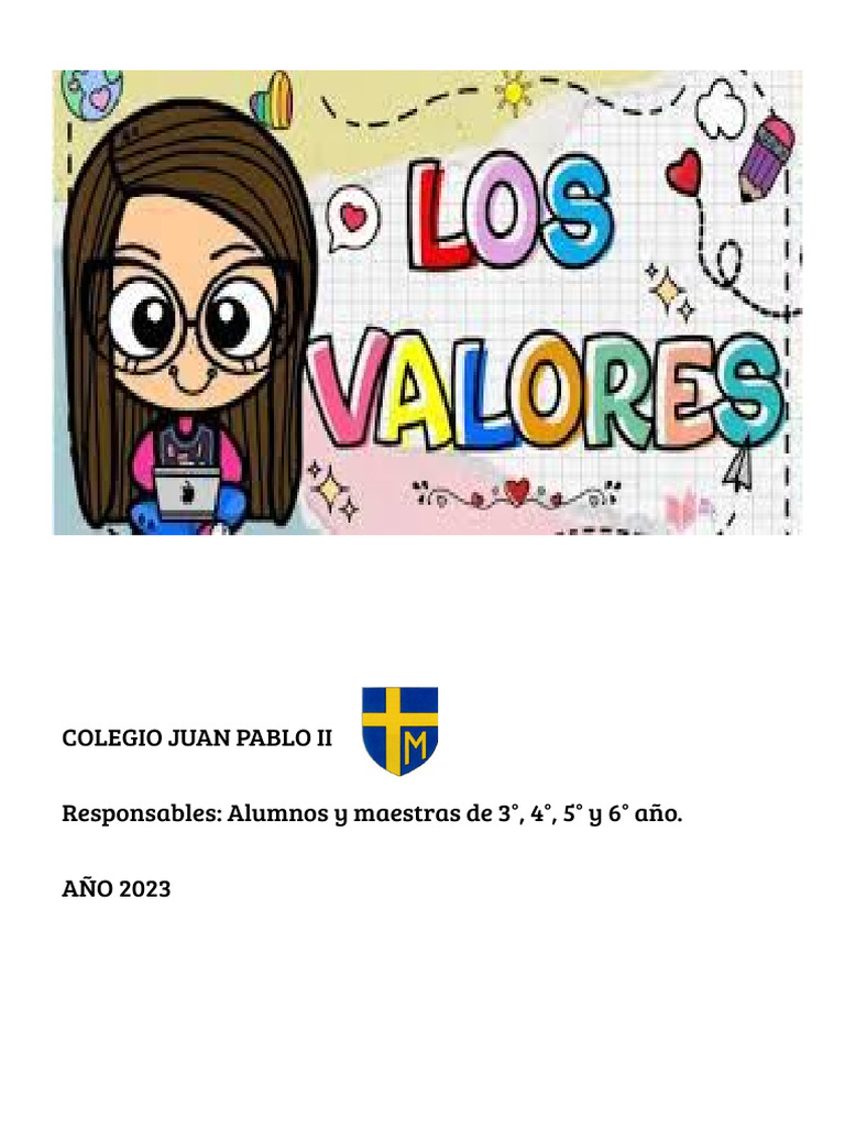 Proyecto Valores | PDF | Sociedad | Tolerancia