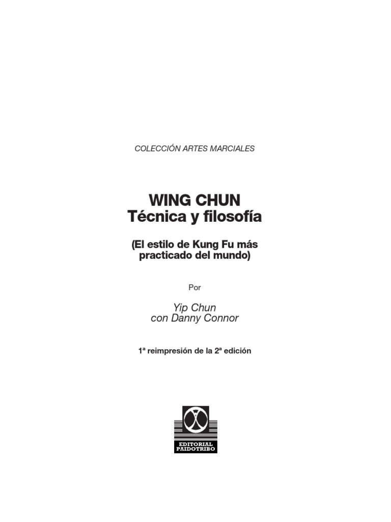 Wing Chun | PDF | Wing Chun | Tai Chi