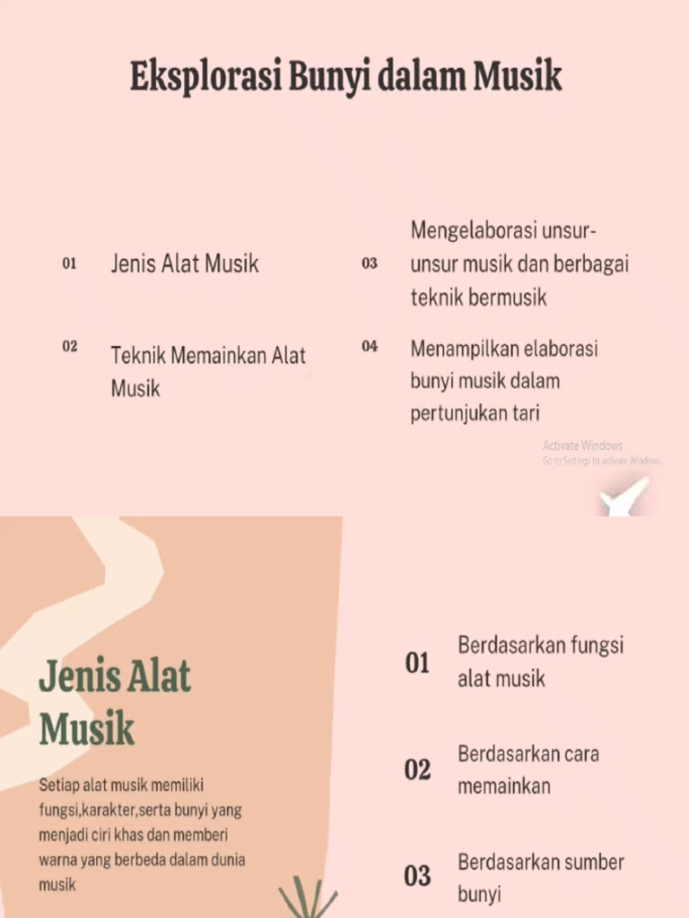 Materi Explorasi Bunyi Dalam Musik | PDF