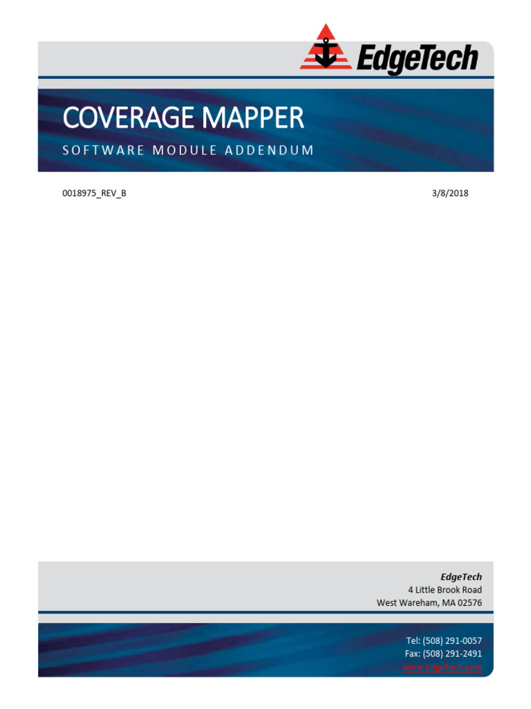 Coverage Mapper User Guide | PDF | Surveying | Computer File
