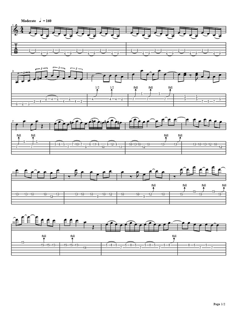 Rock and Roll Solo | PDF