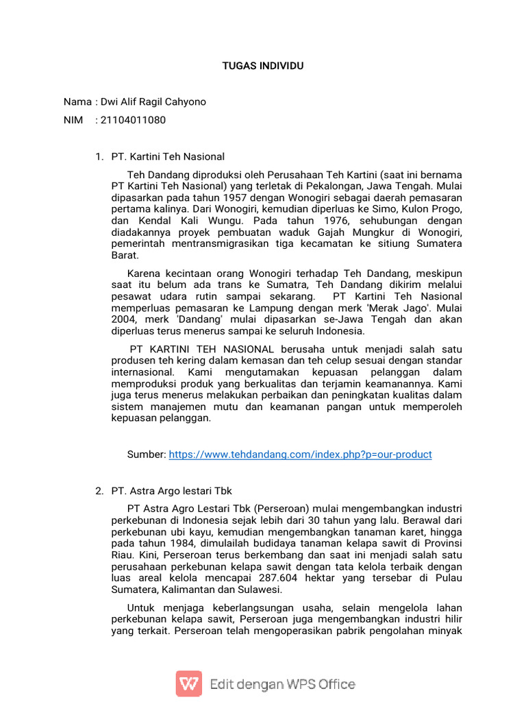 Tugas Individu-Dwi Alif-21104011080-A2 | PDF