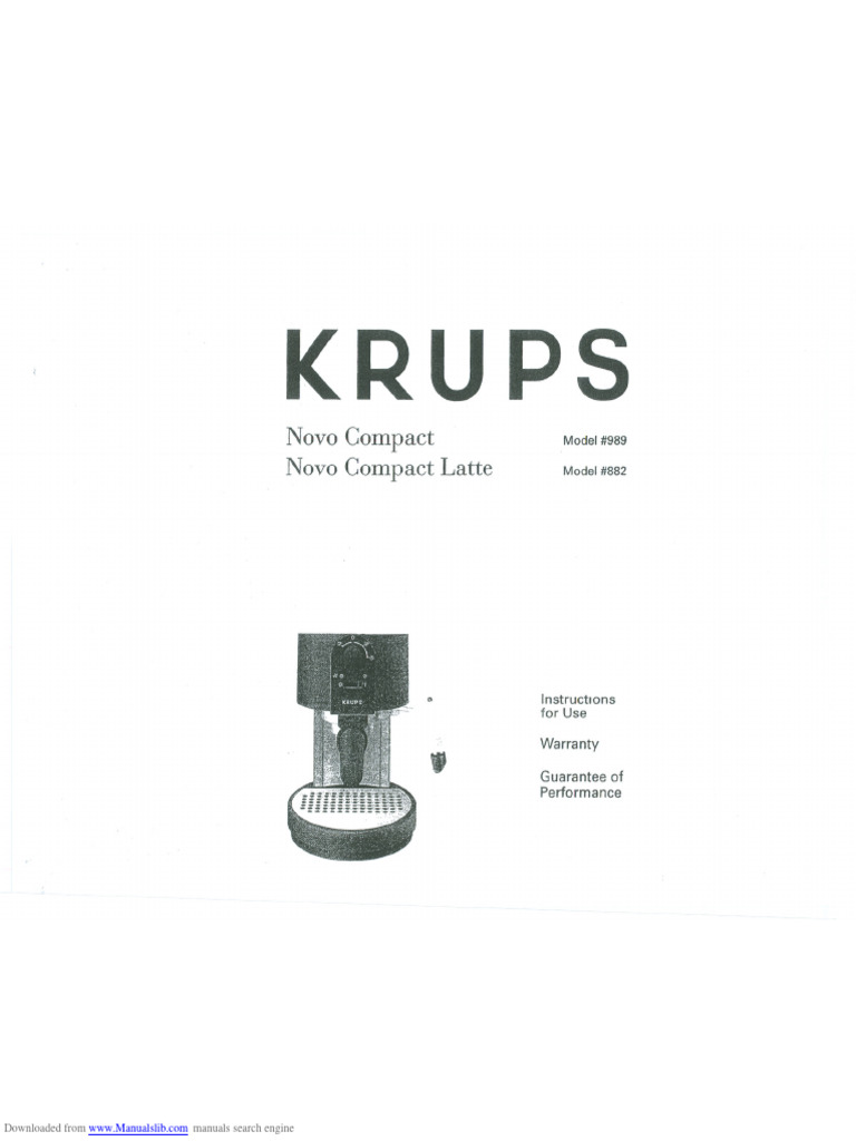 novo_compact | PDF | Ac Power Plugs And Sockets | Coffee