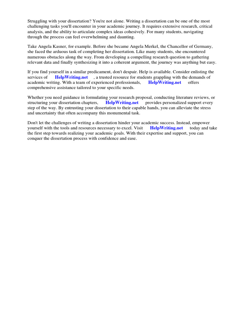 Angela Kasner Dissertation | PDF | Angela Merkel | Germany