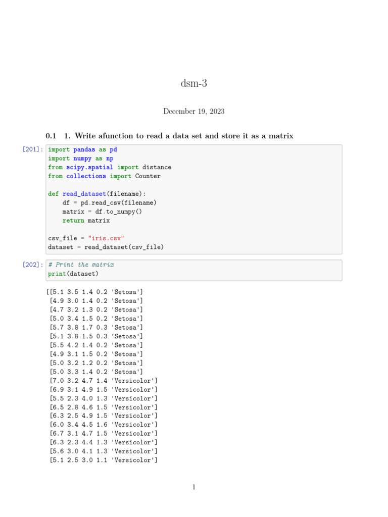 DSM 3 | PDF | Metric Space | Distance