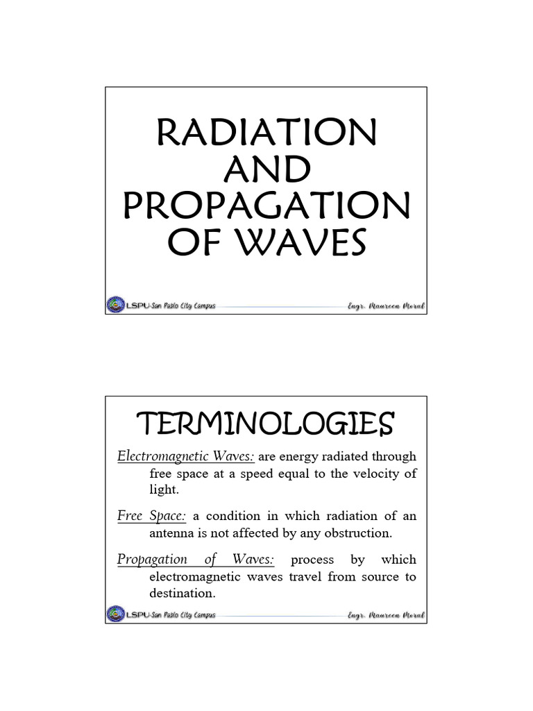 03-Radiation-Propagation of Waves | PDF | Radio Propagation | Ionosphere