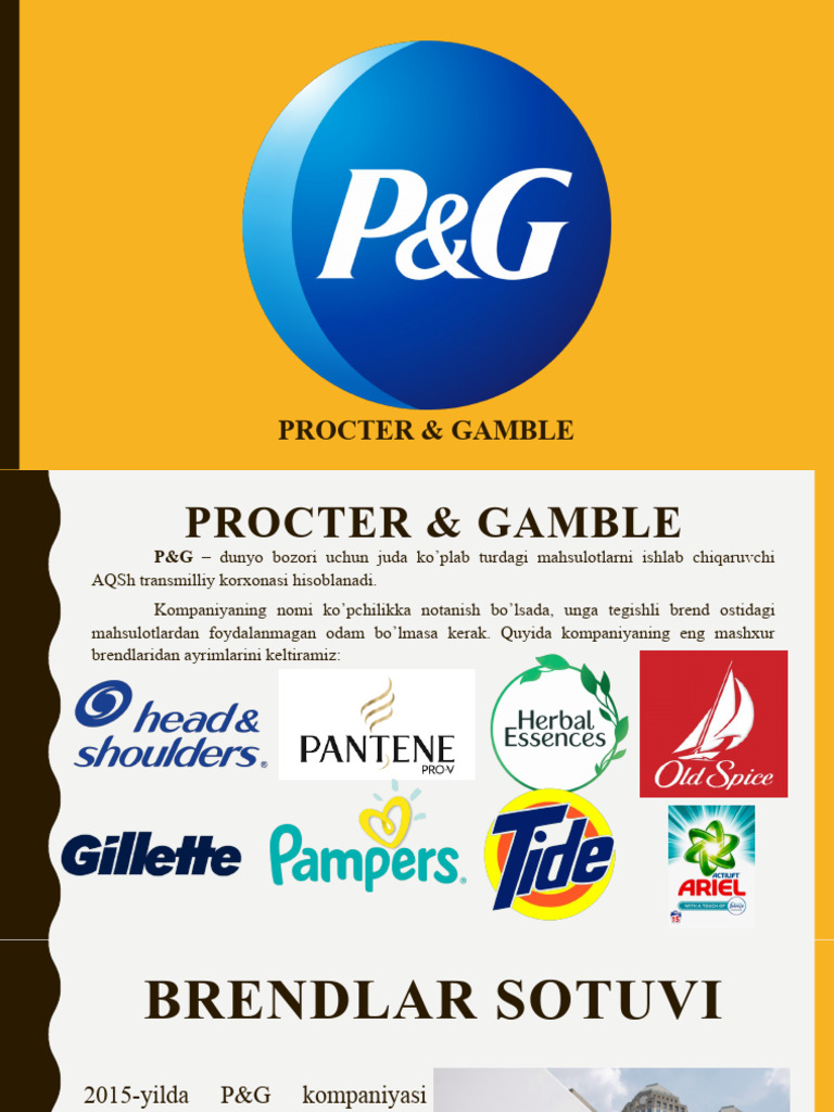 Procter&Gamble | PDF