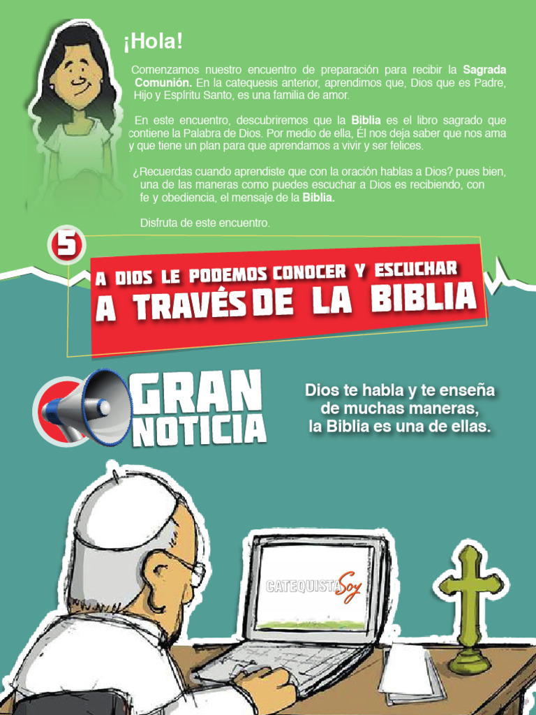 ¡Hola!: Dios Te Habla y Te Enseña de Muchas Maneras, La Biblia Es Una ...