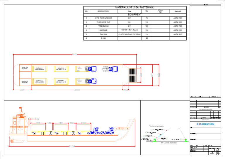 RE-Drawing Stowage LCT-R.0 Non Biogas | PDF | Manufactured Goods
