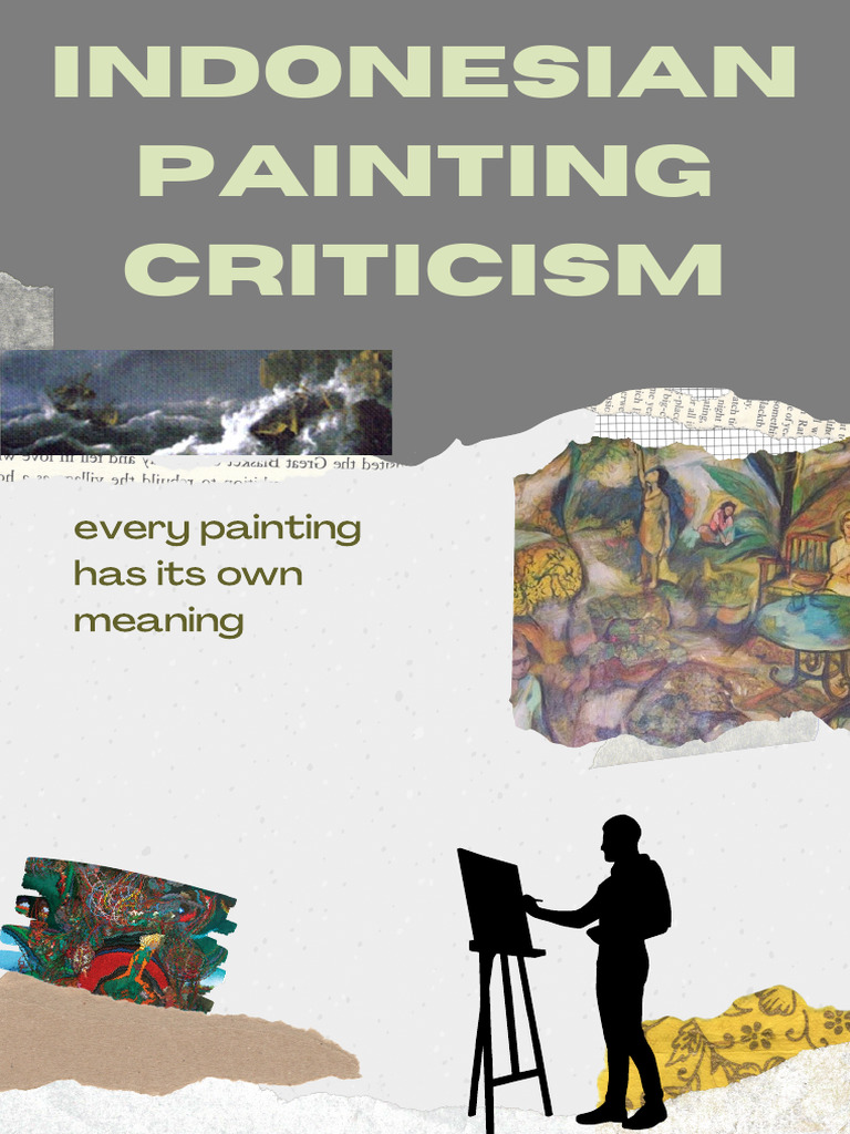 Indonesian Painting Criticism Overview | PDF