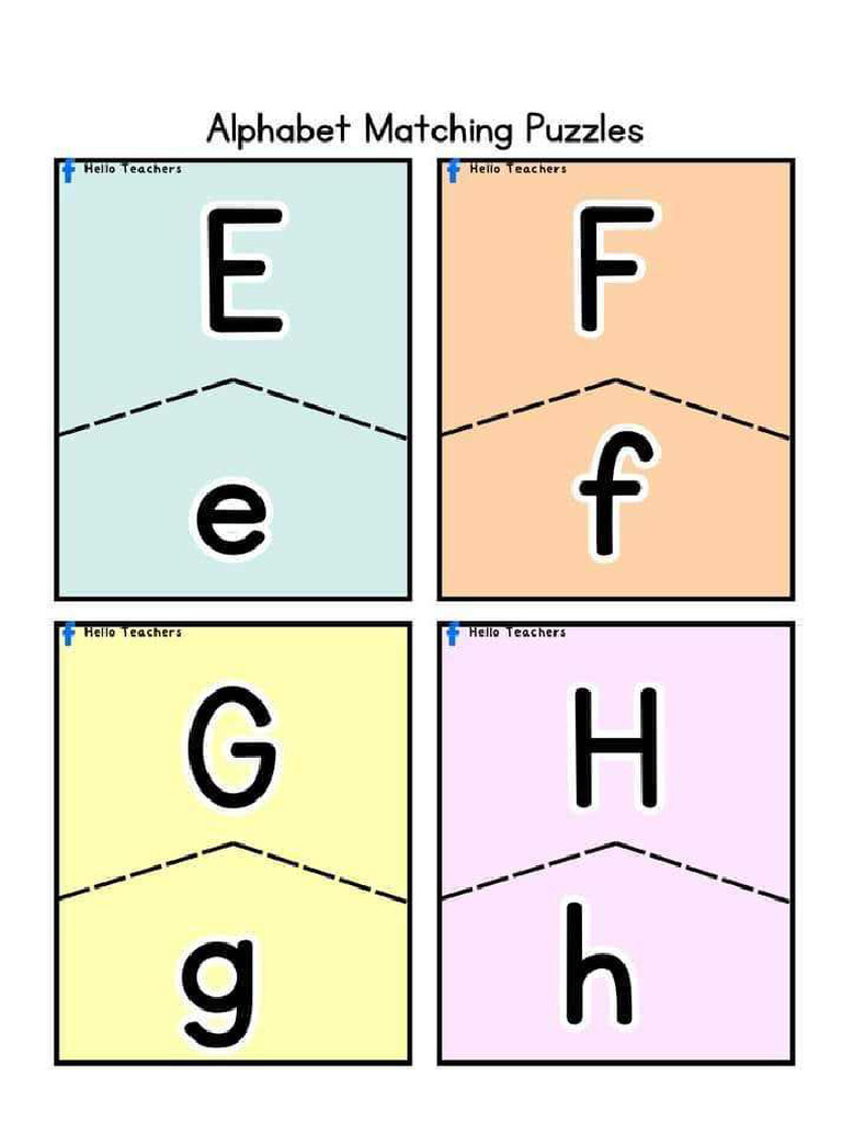 Puzzle Letters | PDF