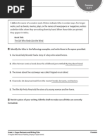 Wagon Train at Dusk Grade 6 | PDF | Self-Improvement | Wellness