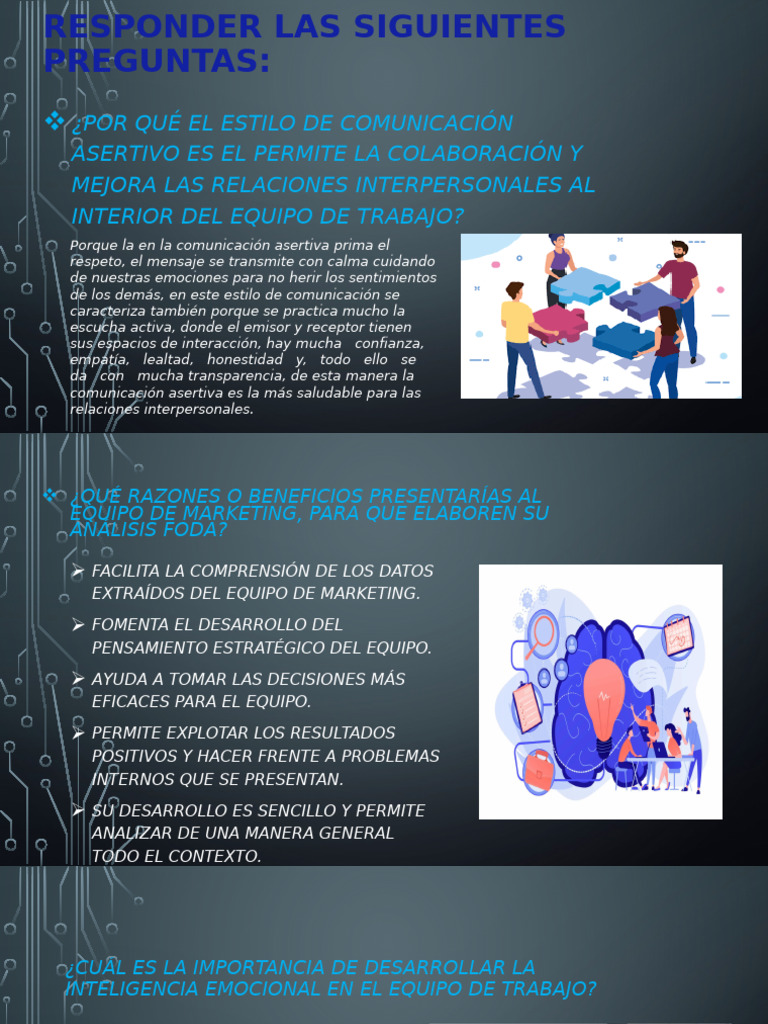 Responder Las Siguientes Preguntas | PDF Responder Las Siguientes Preguntas | PDF