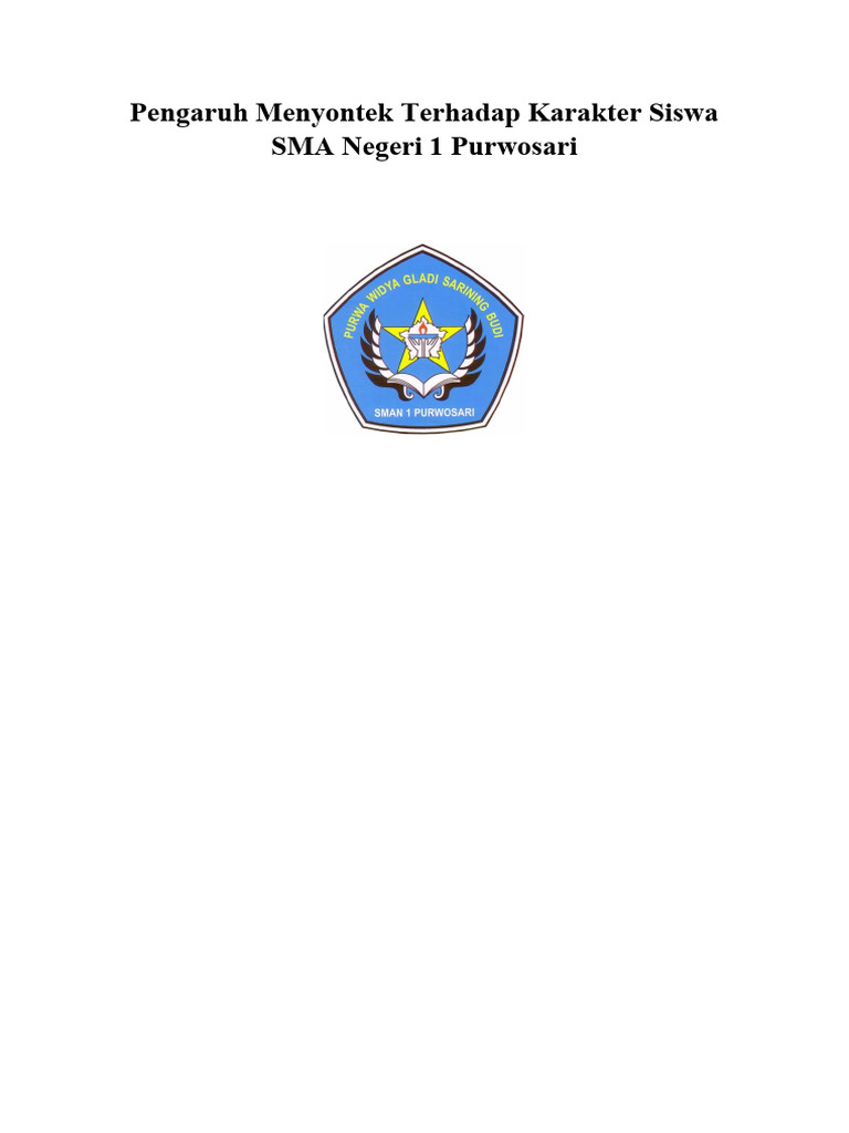 Analisis Masalah Sosial Mencontek | PDF