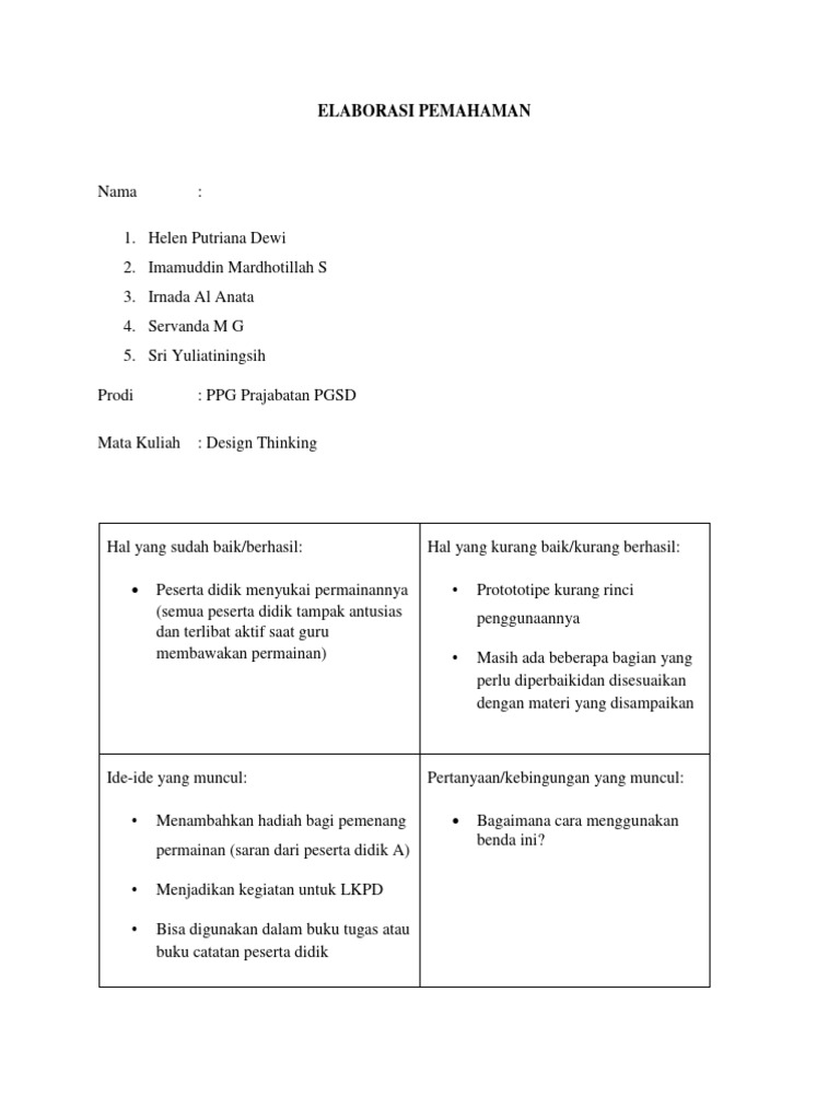 DT Topik 5-Elaborasi Pemahaman - Kelompok 4 | PDF