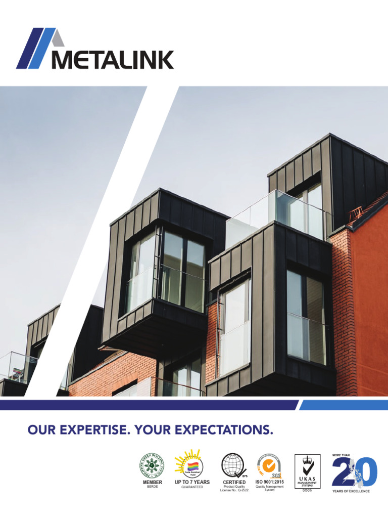 2022 - Metalink Brochure | PDF | Paint | Roof