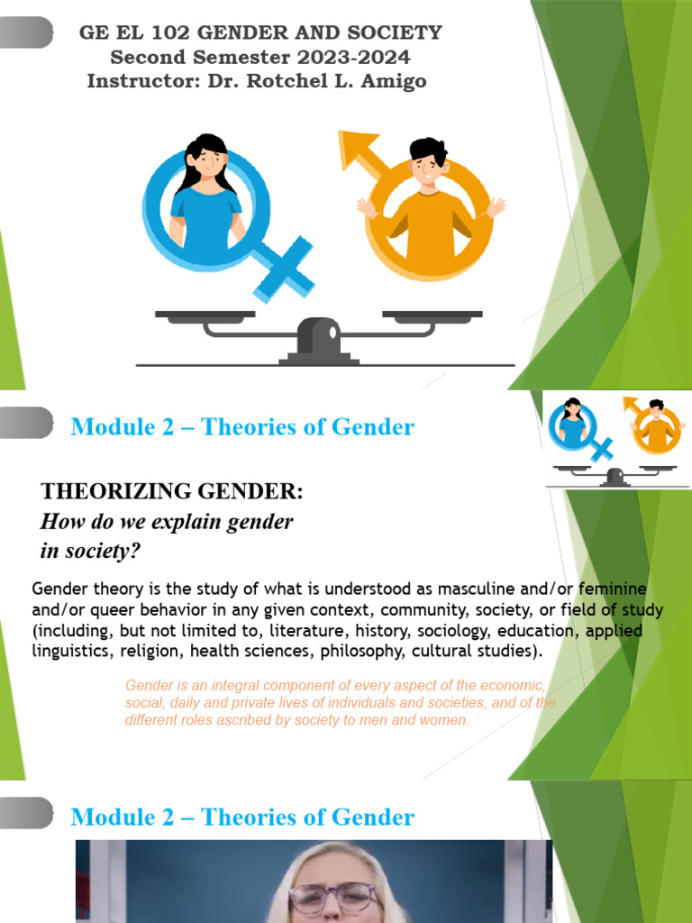 Module 2-PPT | PDF | Gender | Gender Studies