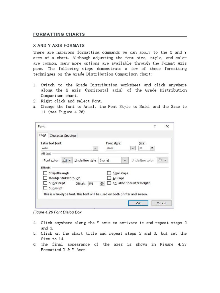 Practice Exercise #8-Charts-Formatting | PDF | Chart | Cartesian ...