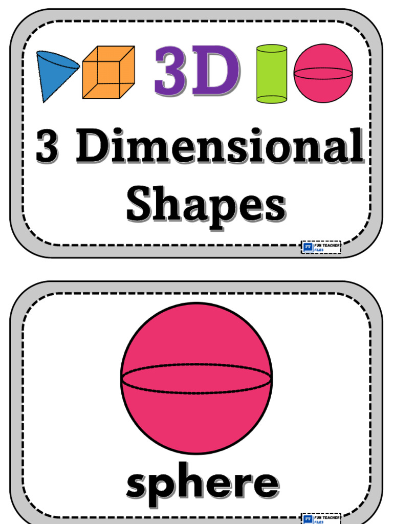 3D Shapes | PDF