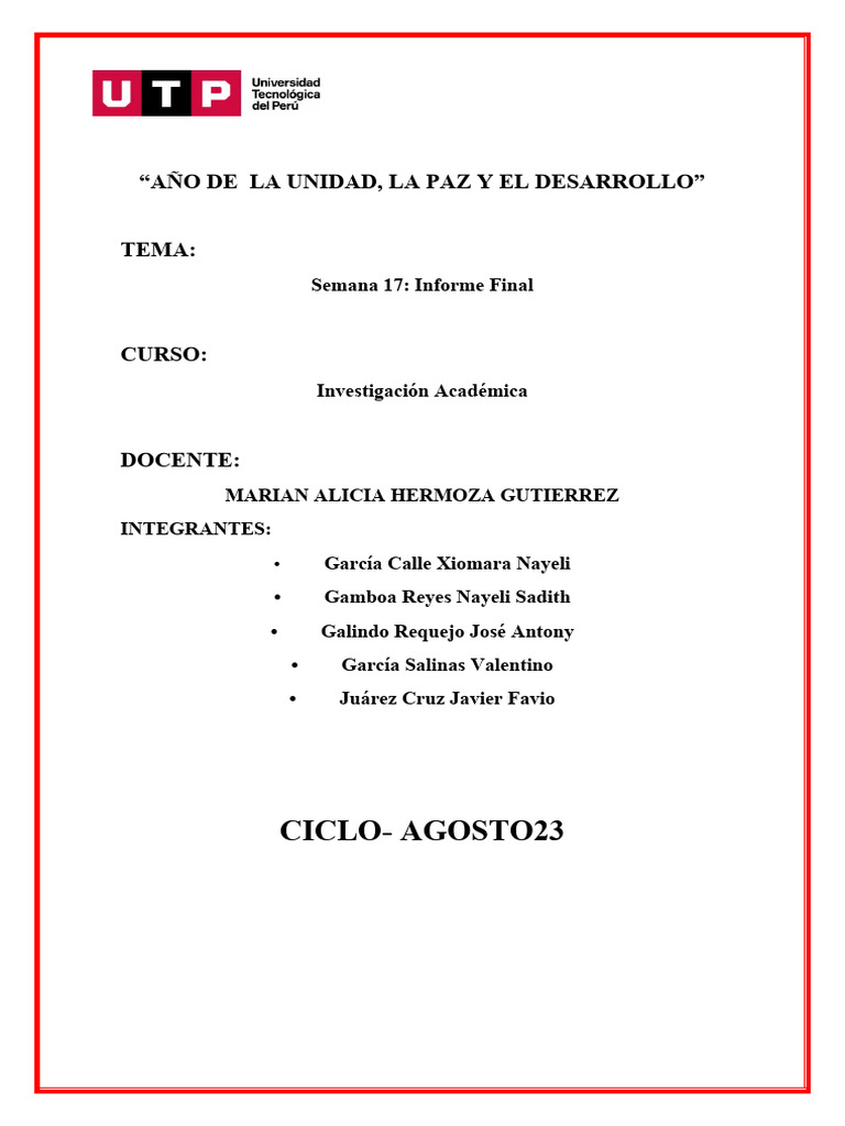 S17. Informe Final | PDF | La contaminación del aire | Gases de efecto invernadero